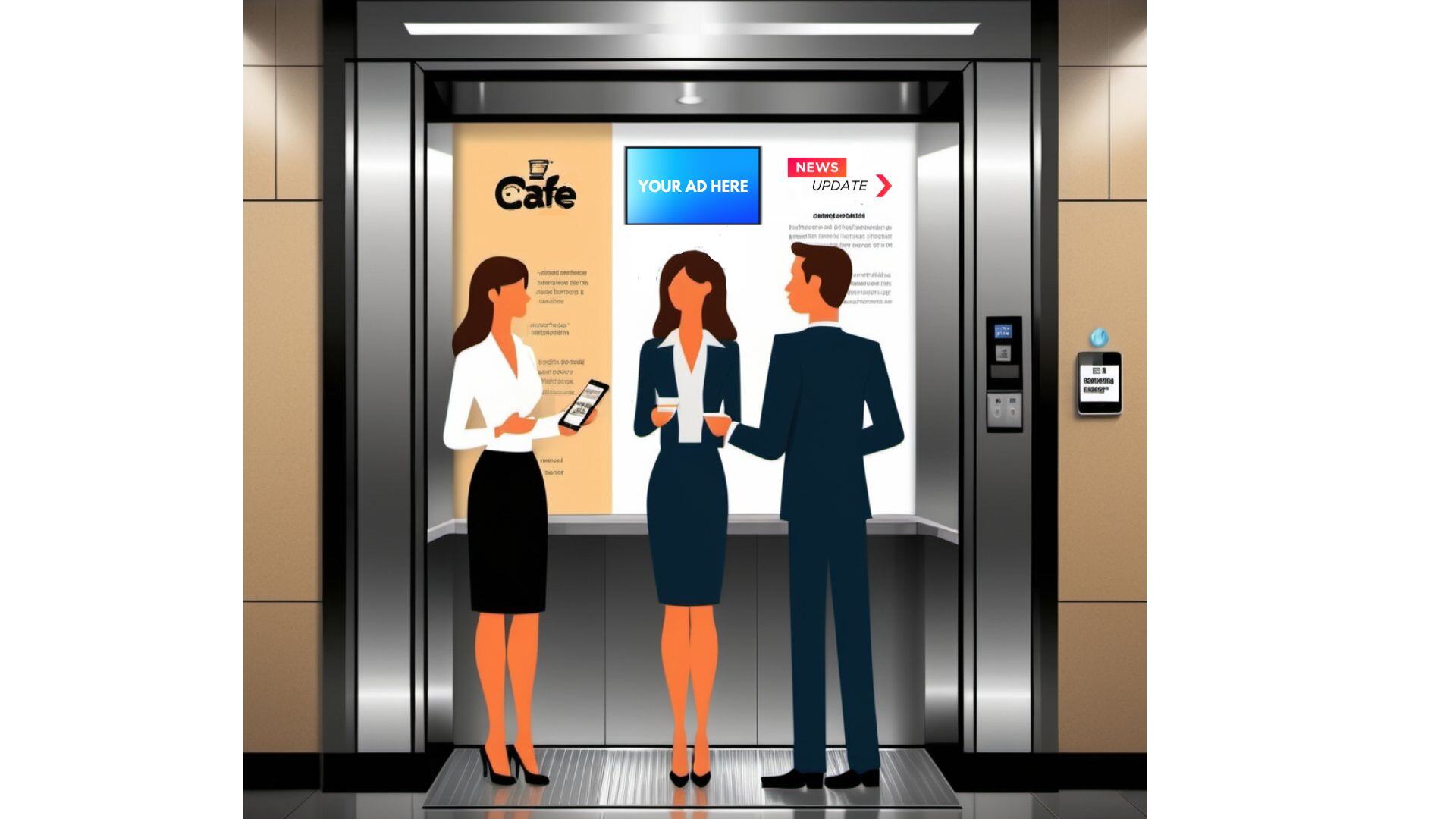 Elevator and Lobby Screen Ads: A Smart Way to Engage Captive Audiences